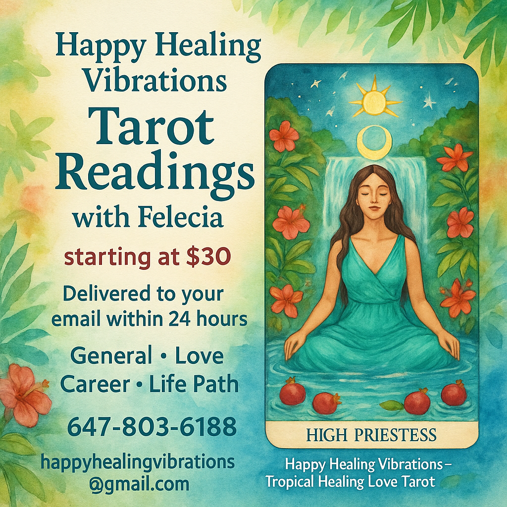 Please use the contact form below to schedule a reading with me ...